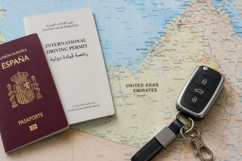 Conducir en los Emiratos Árabes Unidos con carnet español: guía para ...